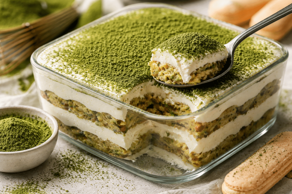 5-Star Matcha Tiramisu - Ready in 4+ Hours